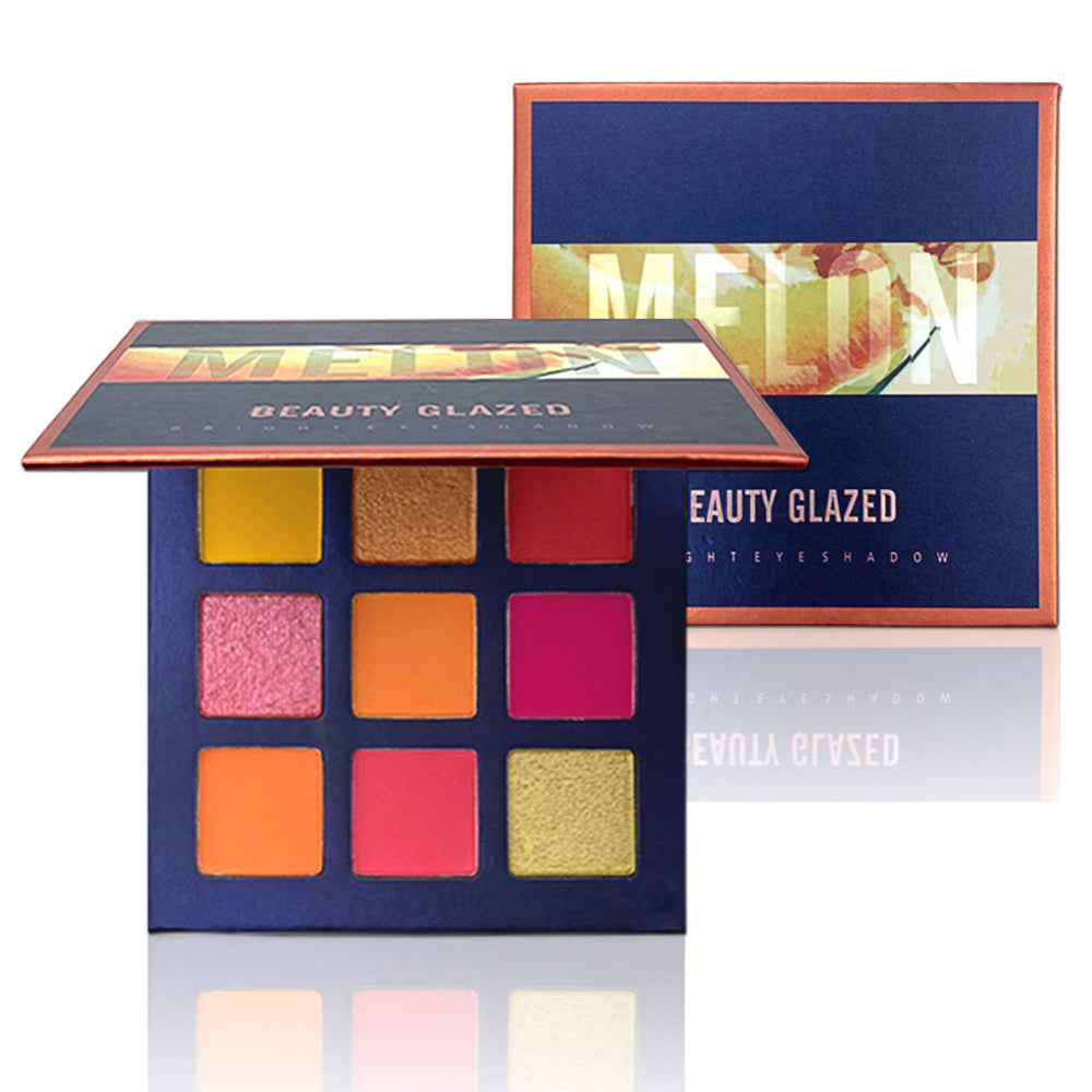 Beauty Glazed Misty Orange Palette Hazy Glamour Eyeshadow Palette